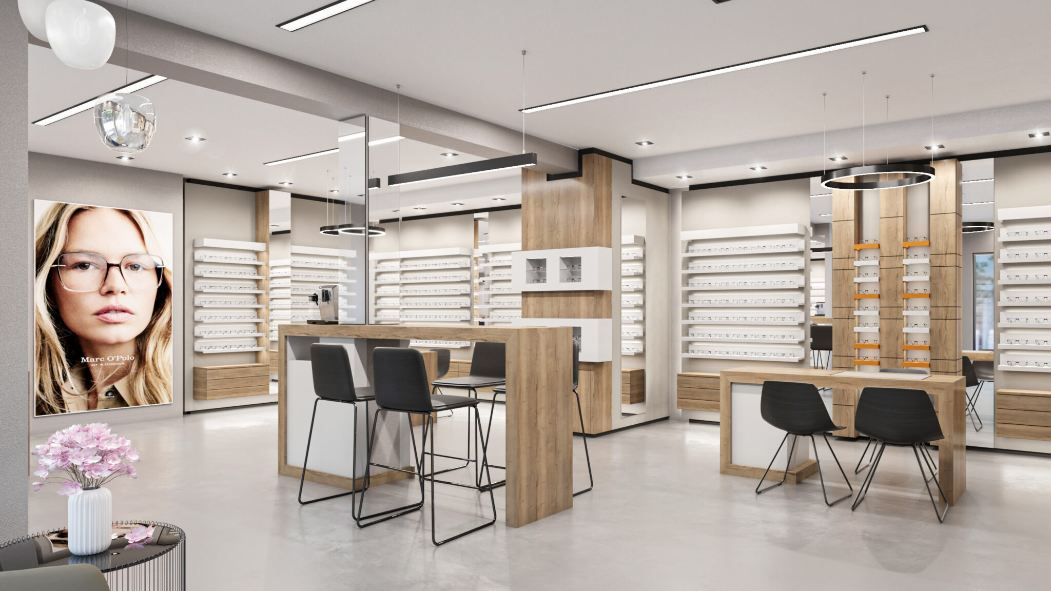 Nova Shopdesign | Ladenbau | Optiker Einrichtung für Optiker